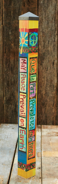 4 Sun And Moon Peace Pole Limited Edition